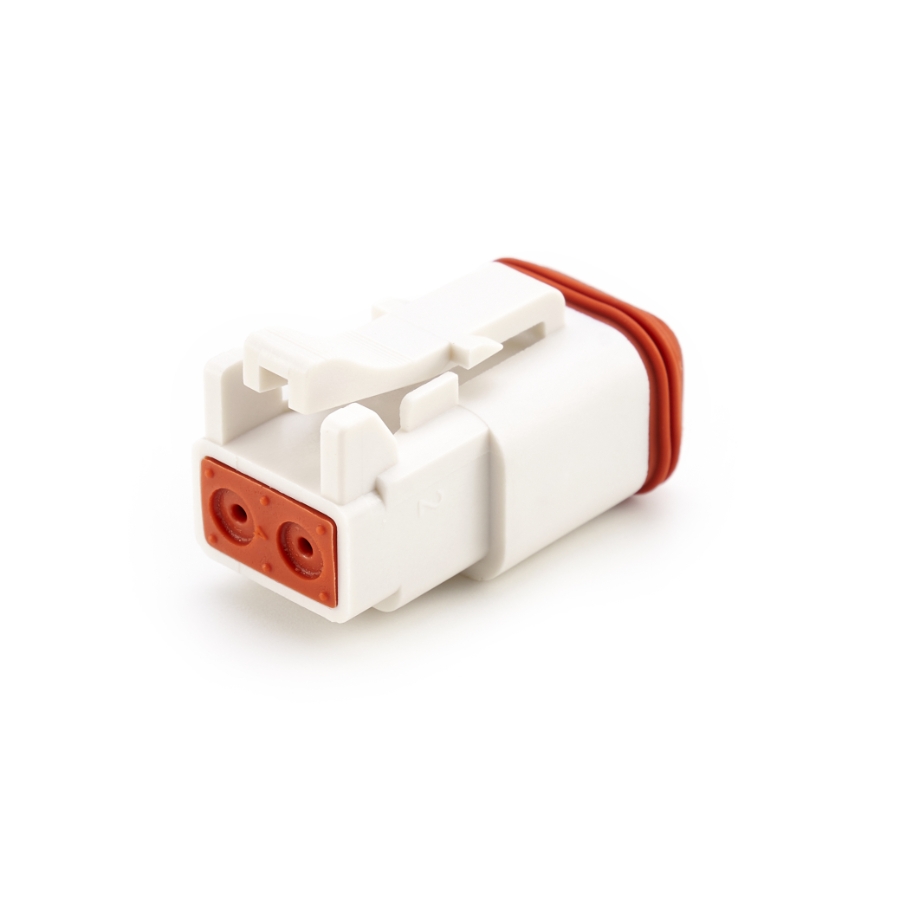 Amphenol Sine Systems AT06-2S-WHT 2-Way Connector Plug | Waytek