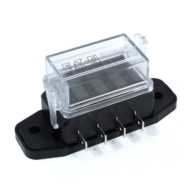 Eaton's Bussmann Series Splash-proof Mini Fuse Block BP/FB4-ATM | Waytek