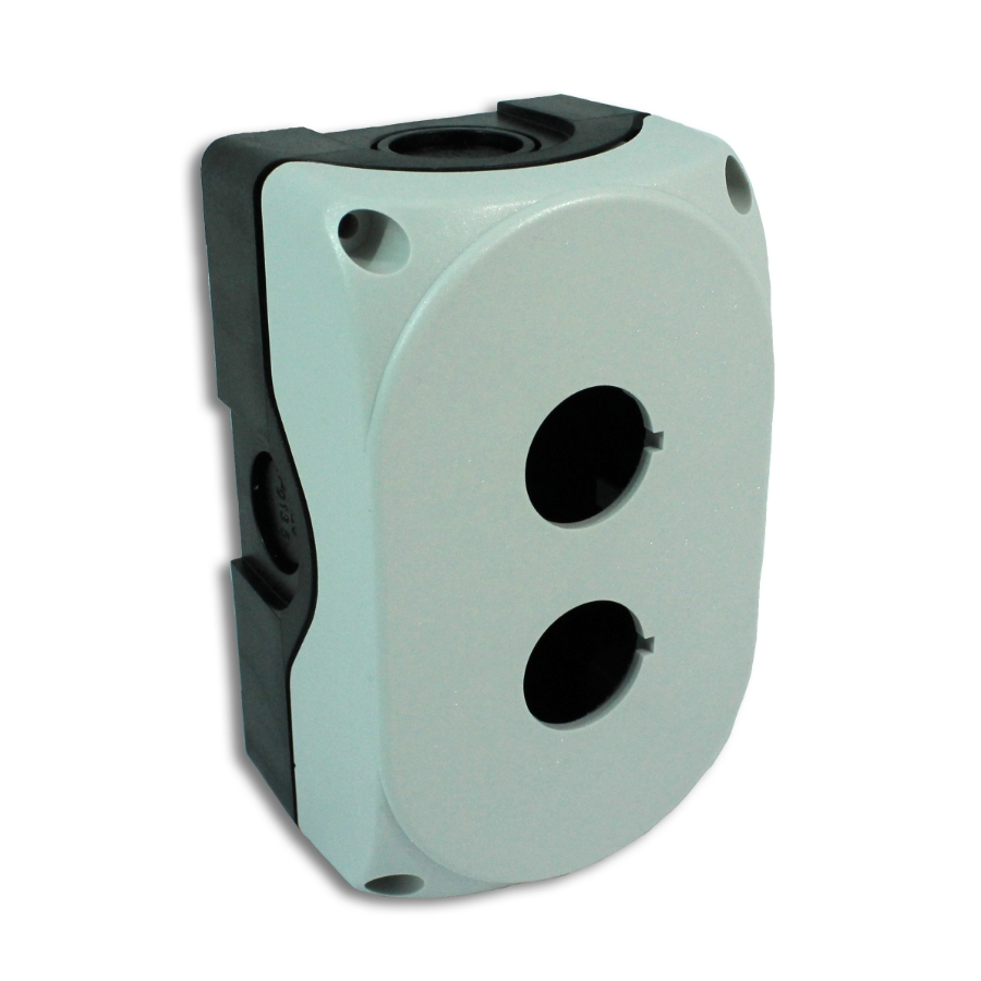Lovato LPZP2A8 2-Hole Control Station Enclosure Lovato | Waytek